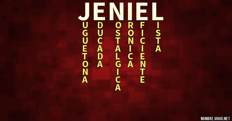 Qué significa jeniel