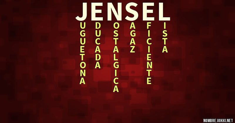 Qué significa jensel