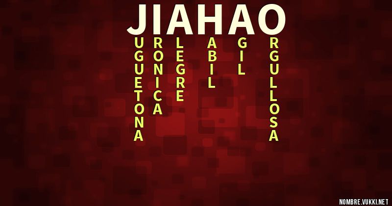 Qué significa jiahao