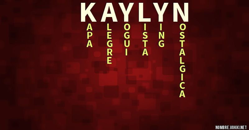 Qué significa kaylyn