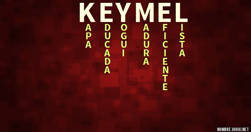 Qué significa keymel