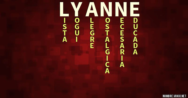 Qué significa lyanne