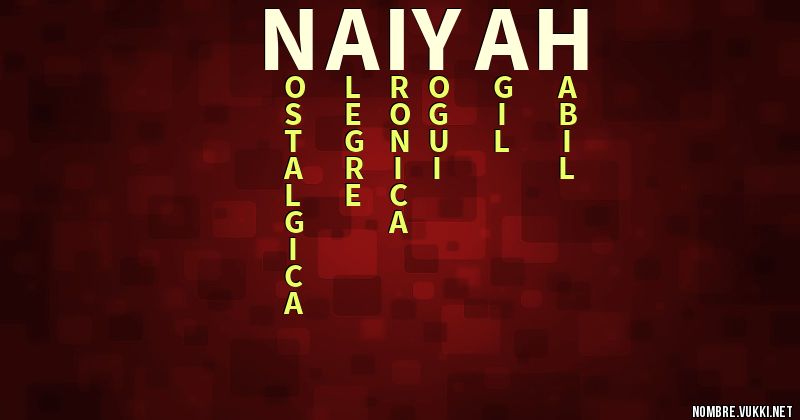 Qué significa naiyah