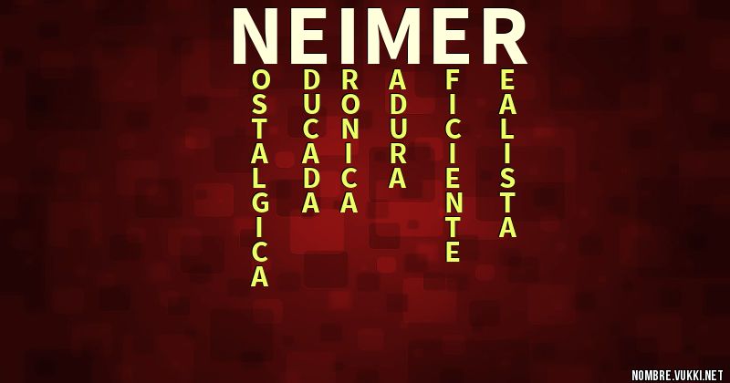 Qué significa neimer