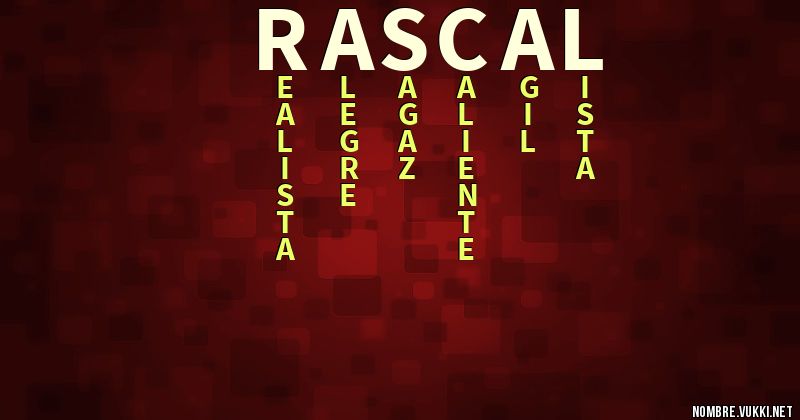 Qué significa rascal