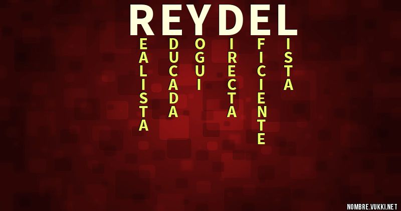 Qué significa reydel