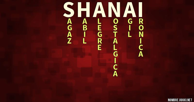 Qué significa shanai