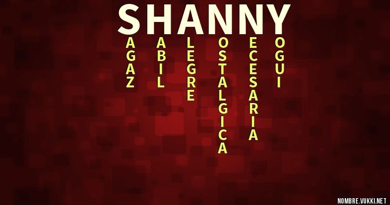 Qué significa shanny