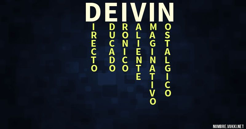 Qué significa deivin