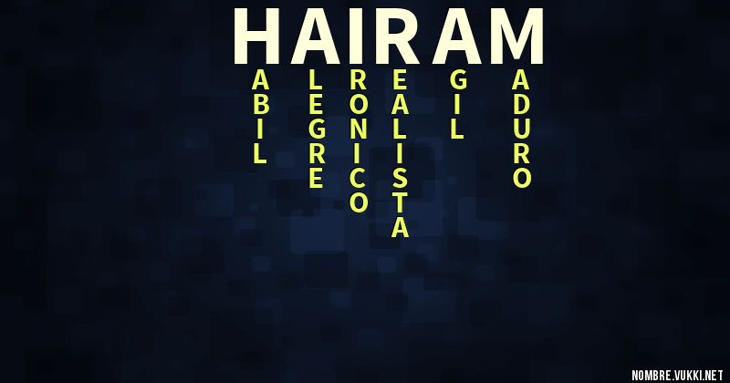 Qué significa hairam
