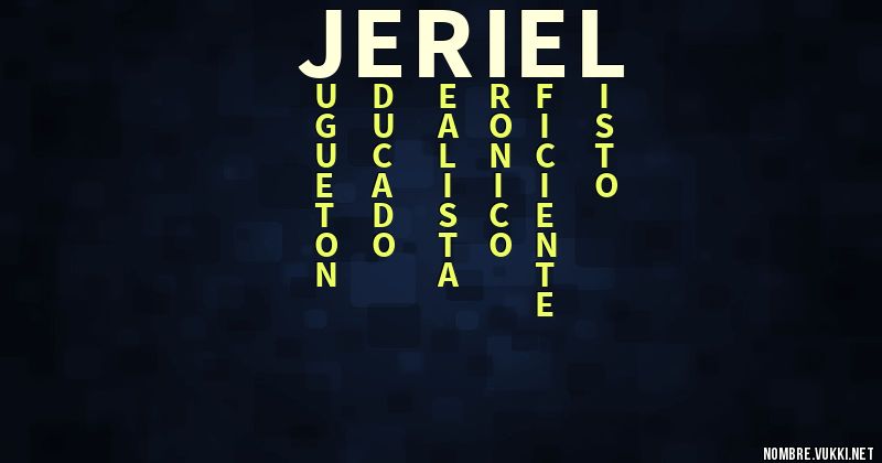 Qué significa jeriel