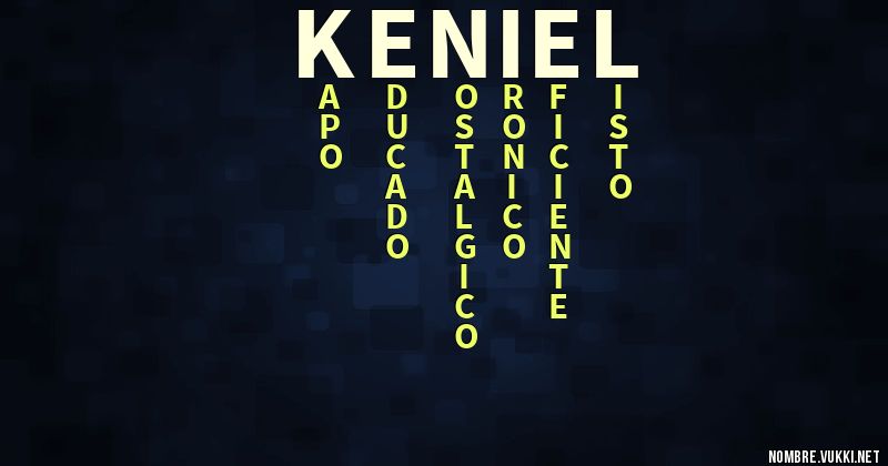 Qué significa keniel