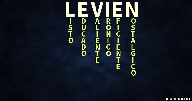 Qué significa levien