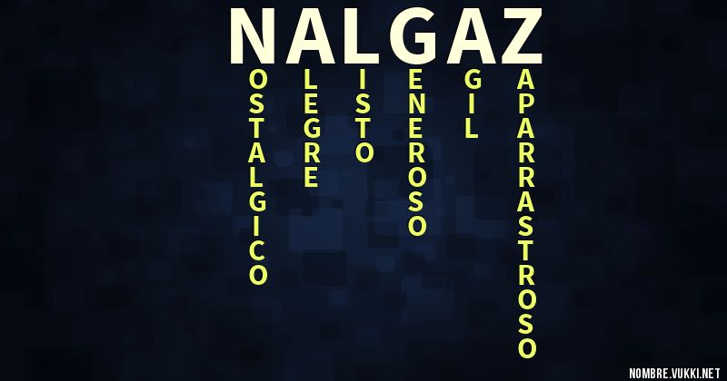 Qué significa nalgaz