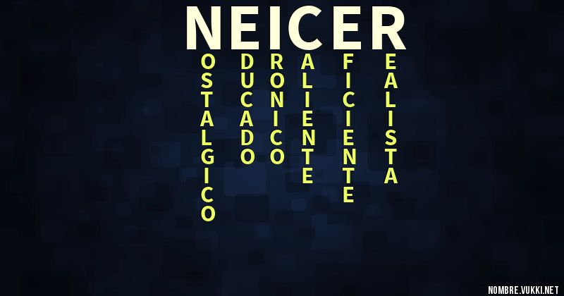 Qué significa neicer