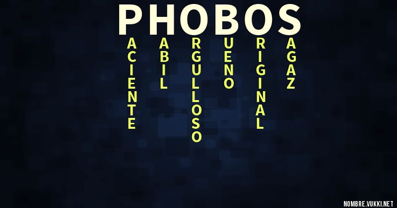 Qué significa phobos