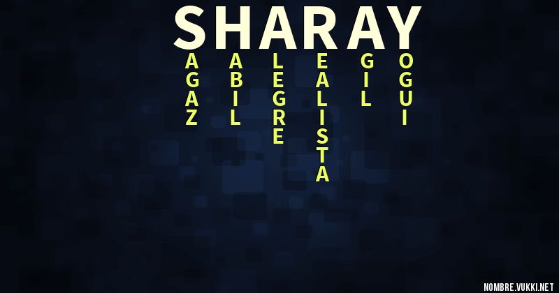 Qué significa sharay