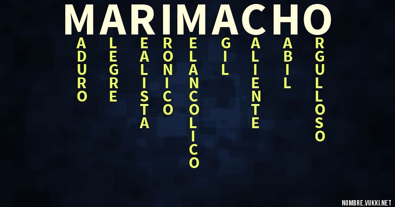 Qué significa marimacho