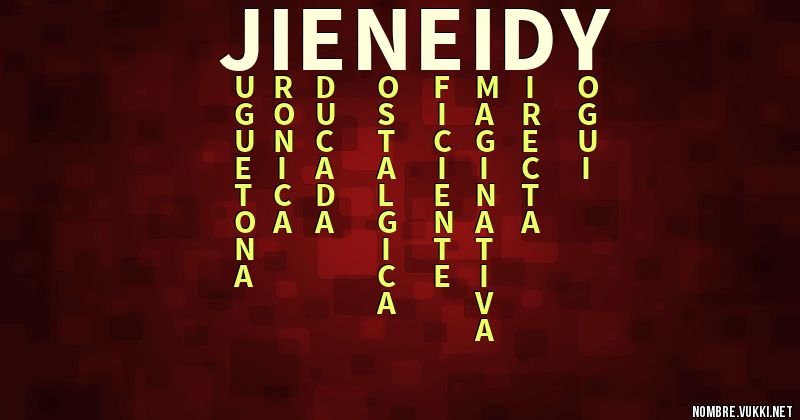 Qué significa jieneidy