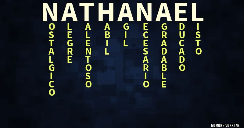 Qué significa nathanael