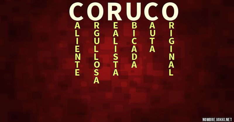 Qué significa coruco