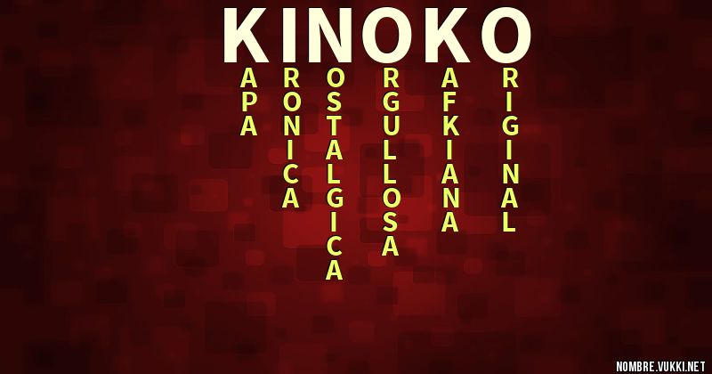 Qué significa kinoko