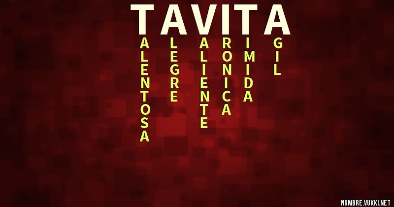 Qué significa tavita