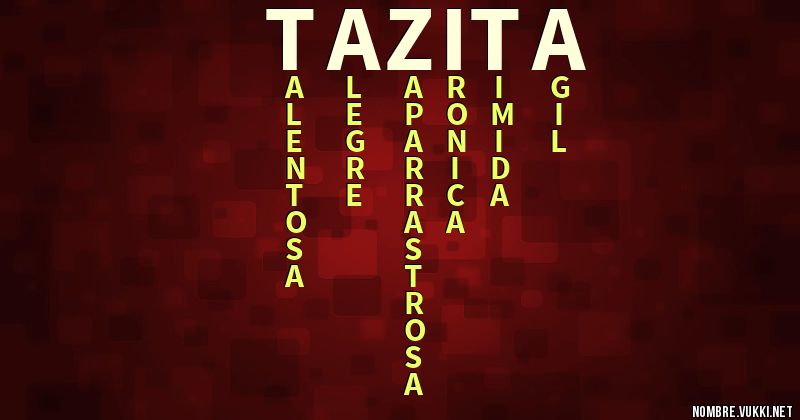 Qué significa tazita