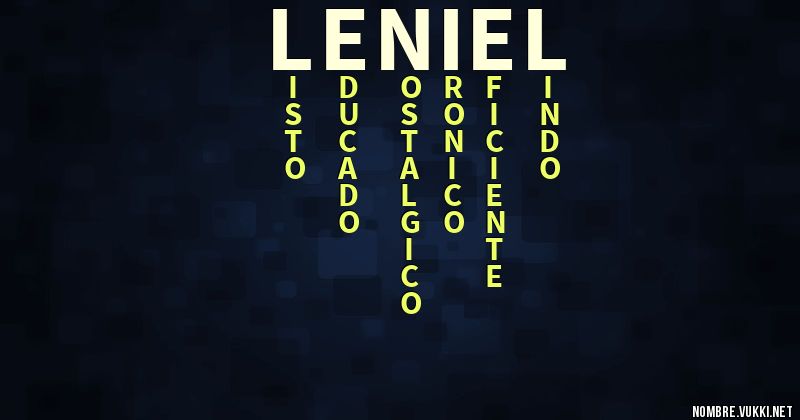 Qué significa leniel