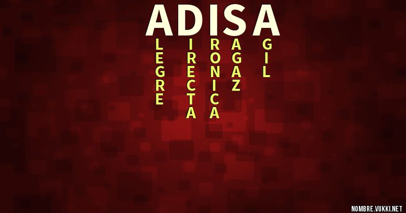 Qué significa adisa