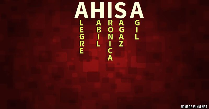 Qué significa ahisa