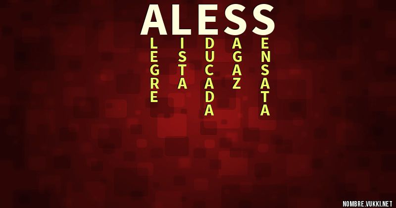 Qué significa aless