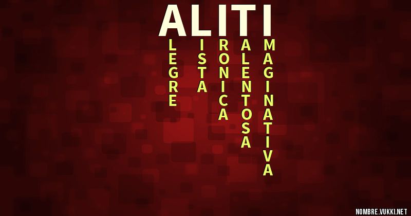 Qué significa aliti