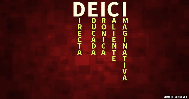 Qué significa deici