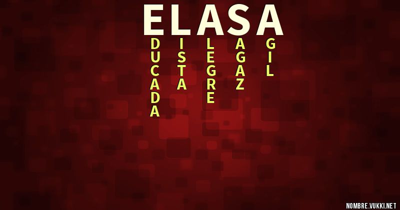 Qué significa elasa