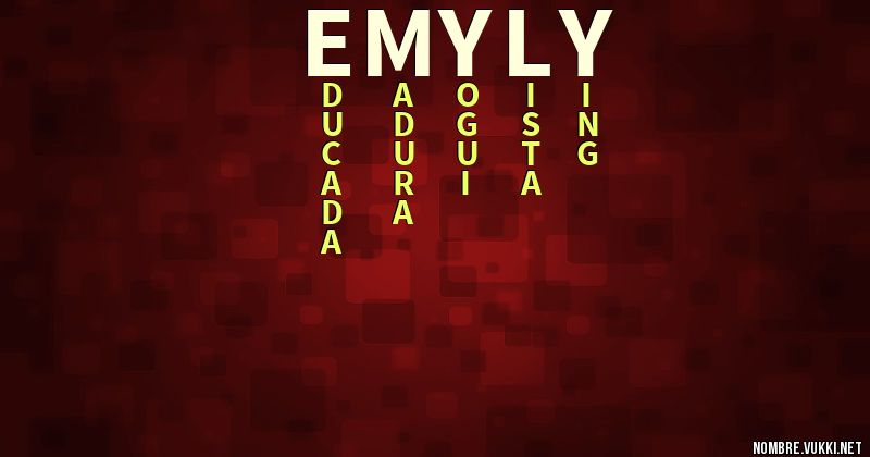 Qué significa emyly
