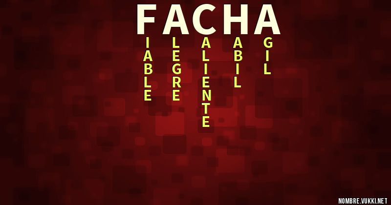 Qué significa facha