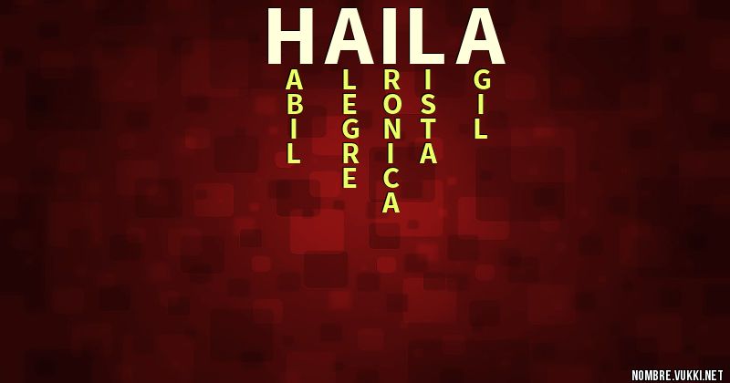 Qué significa haila