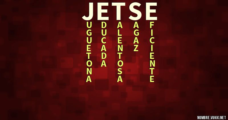Qué significa jetse