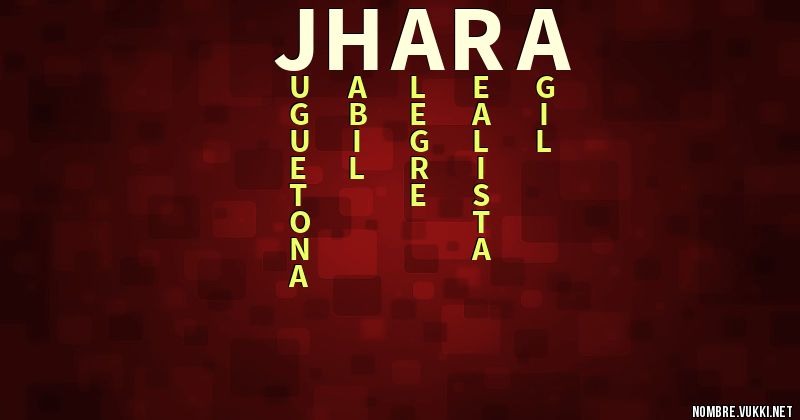 Qué significa jhara