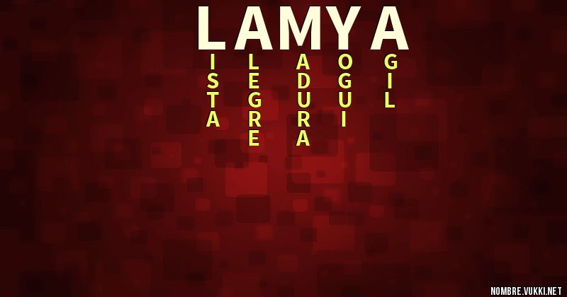 Qué significa lamya