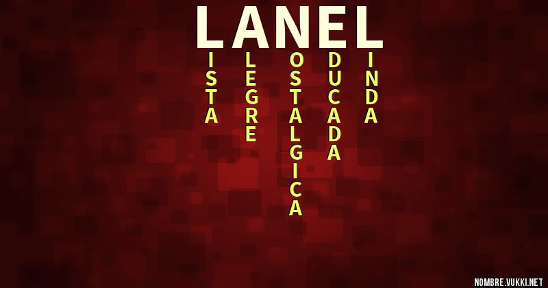 Qué significa lanel
