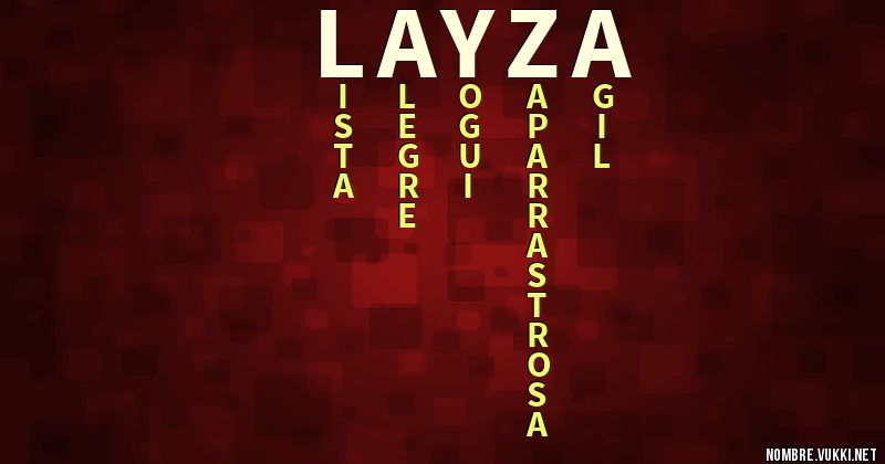 Qué significa layza