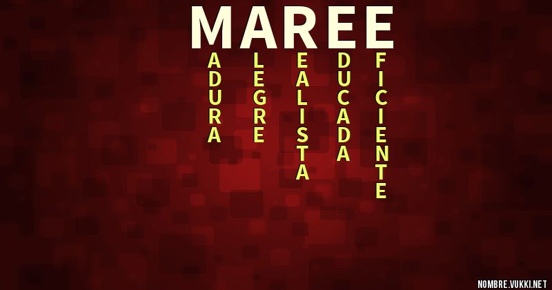 Qué significa maree