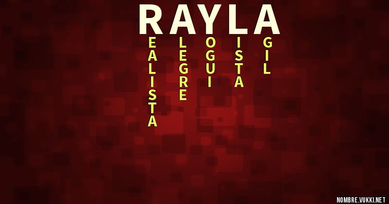 Qué significa rayla