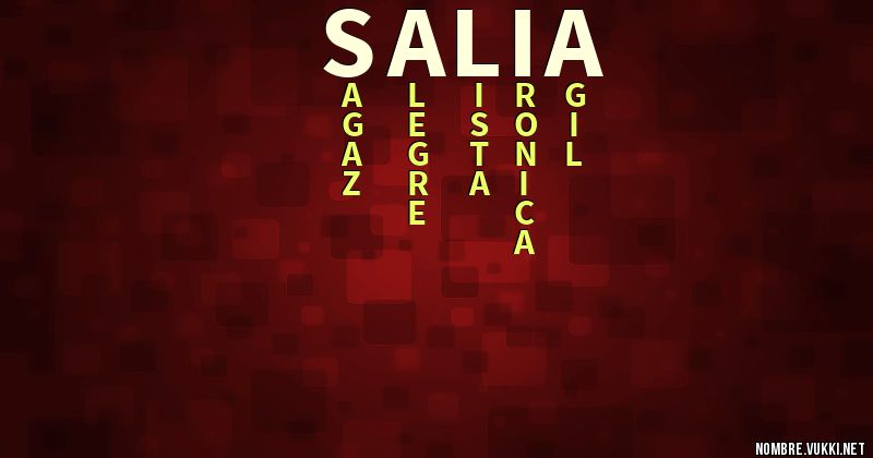 Qué significa salia