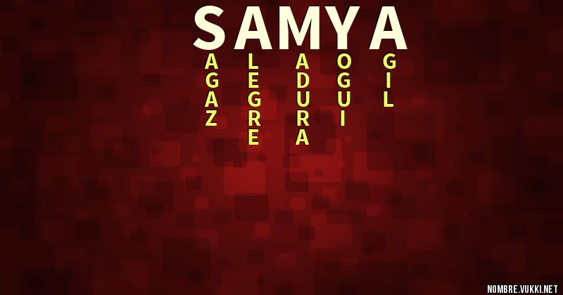 Qué significa samya