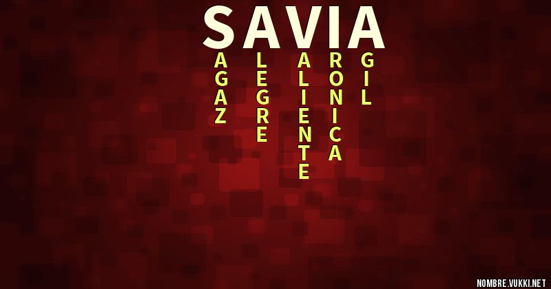 Qué significa savia