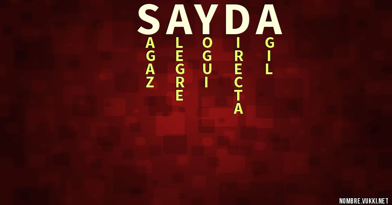 Qué significa sayda