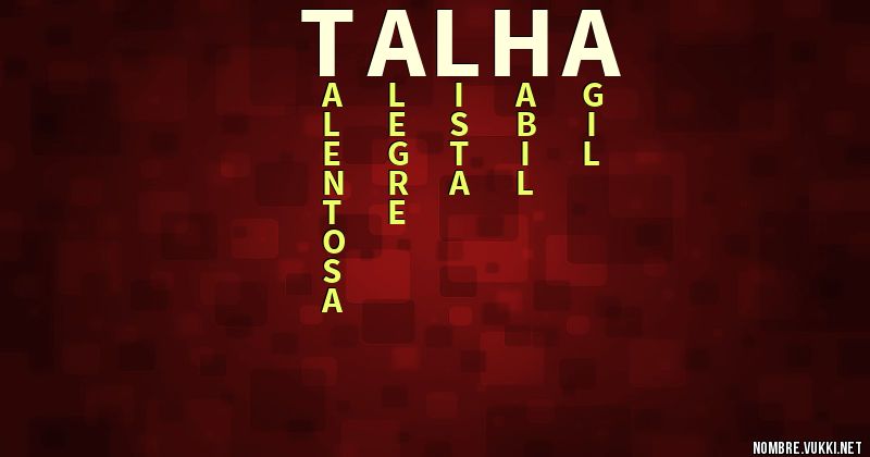 Qué significa talha